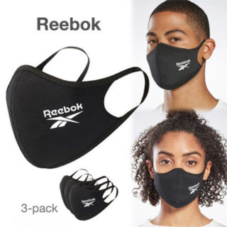 Reebok｜洗えて、繰り返し使える フェイスカバー/マスク が9月3日より国内発売開始！2020年 予約 通販 夏用